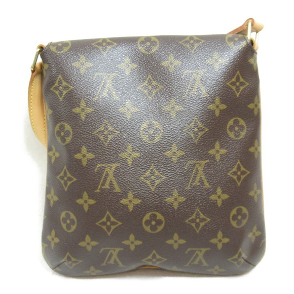 Louis Vuitton | Bags | Louis Vuitton Salsa Musette Brown Bag Shoulder ...